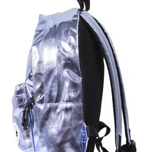 Converse | Bags | Nwt Converse All Star Metallic Backpack Light Blue ...